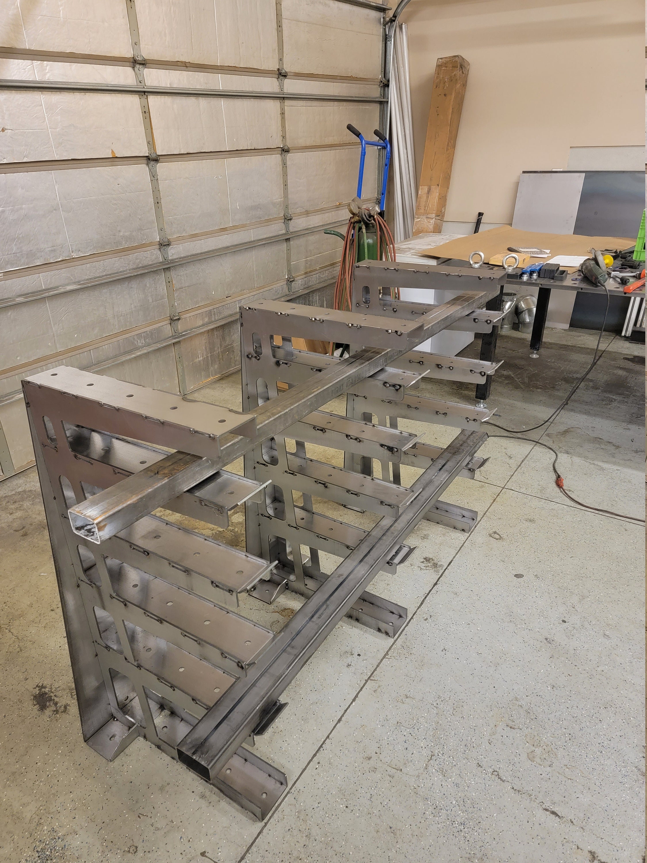 Steel Storage Rack DXF File - Etsy