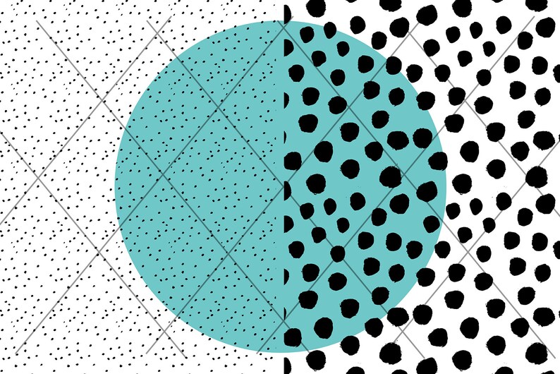 Dot Brush Digital Patterns - Etsy
