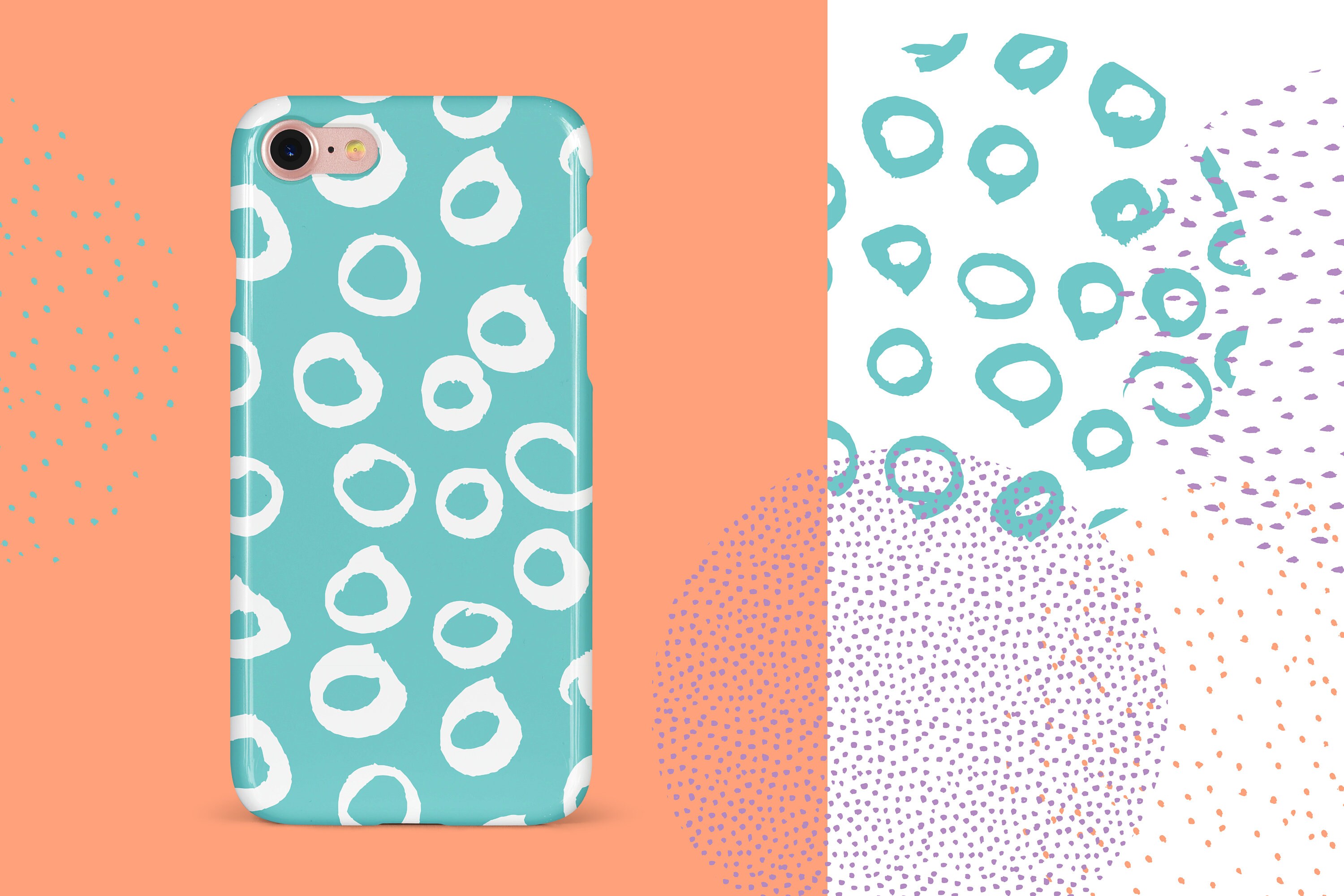 Dot Brush Digital Patterns - Etsy