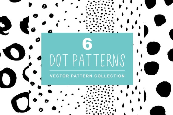 Dot Brush Digital Patterns - Etsy