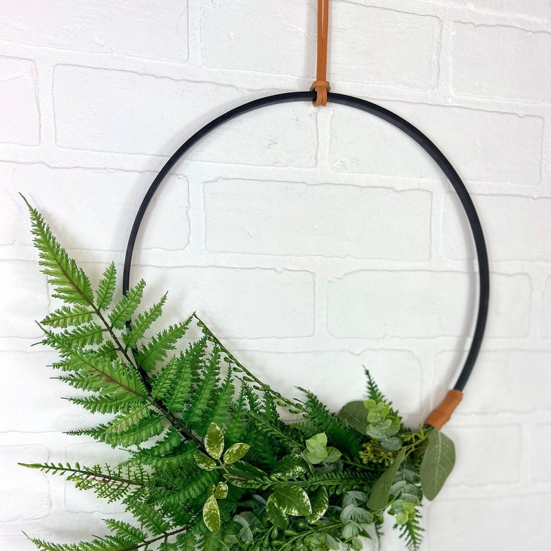 Modern Wreath - Etsy