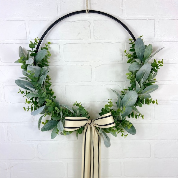 Minimalist Wreath - Etsy