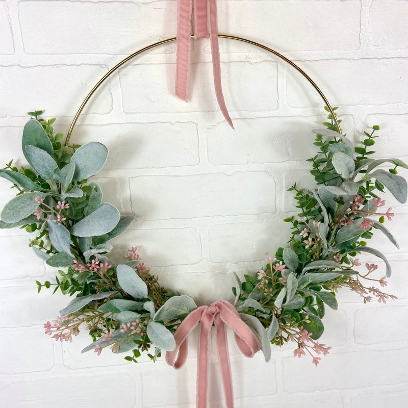 Modern Spring Wreath - Etsy