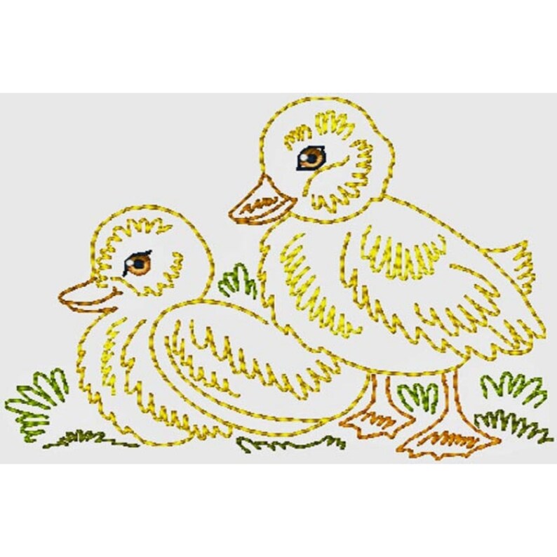 DESIGN SET: Little Animals Embroidery Designs, Machine Embroidery ...