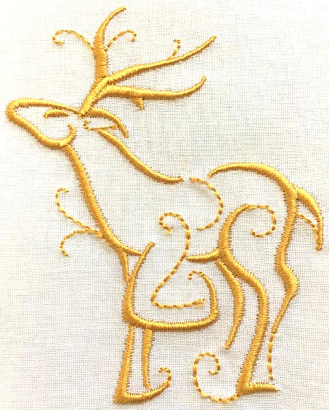 Christmas Reindeer Embroidery Designs Machine Embroidery - Etsy