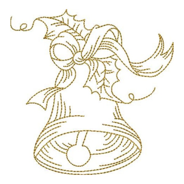 Bell Embroidery - Etsy