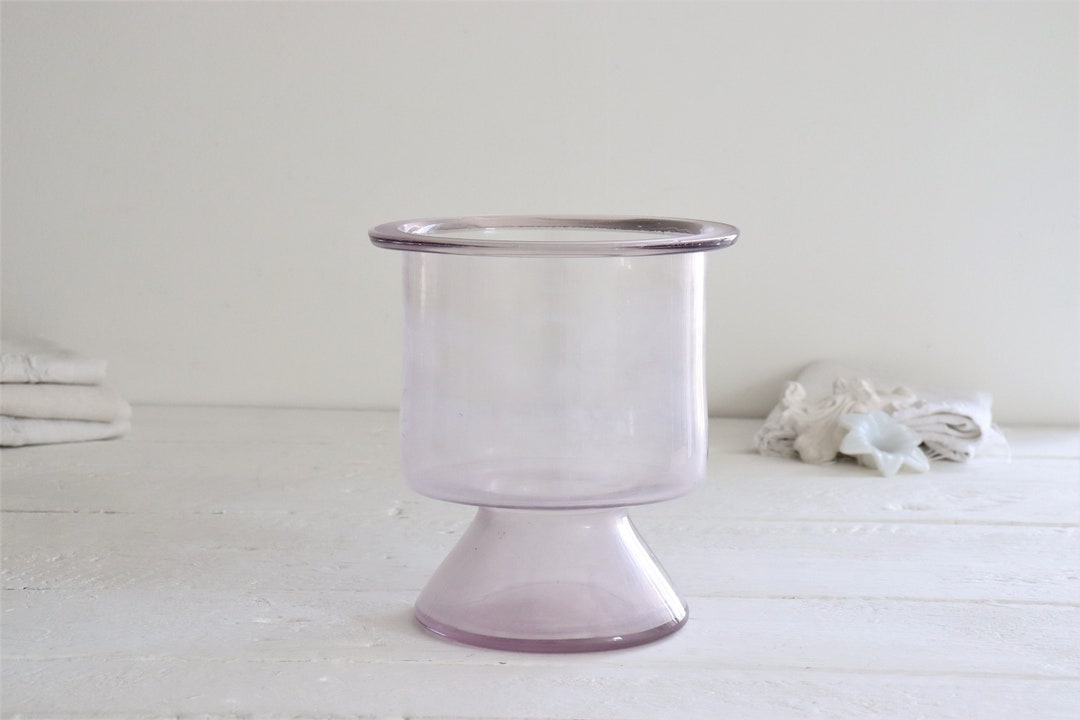 Large Antique Purple Glass Laboratory Vase. French Glass Pharmacy Vase ...
