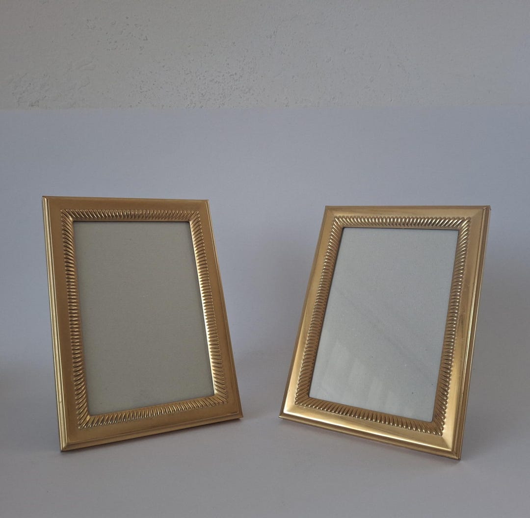 Pair of Fine Mid Century Photo Frames Hollywood Regency 24 Carat Gold ...