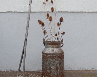 Rusty Milk Can | Etsy