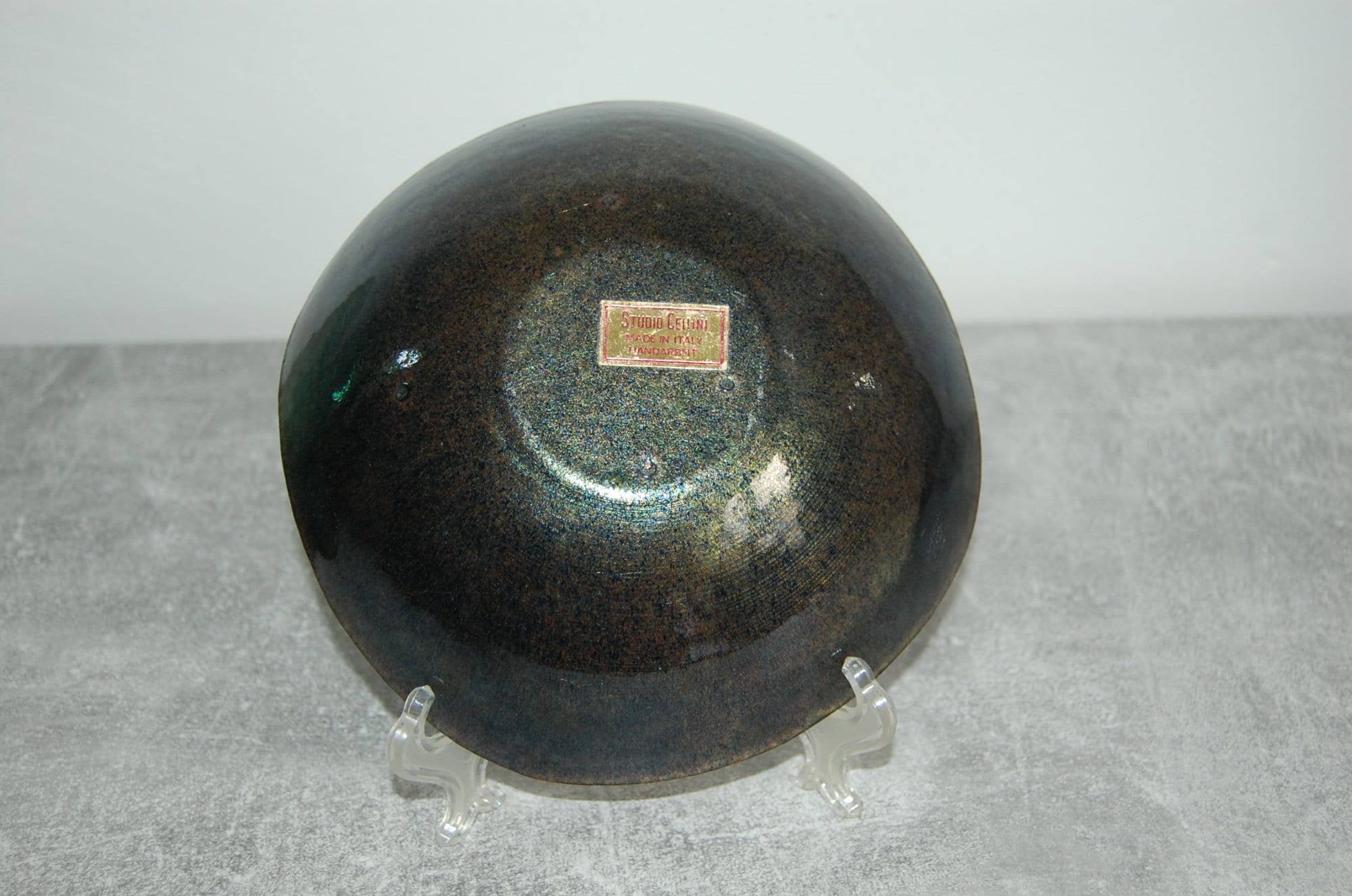 Mid century Emaillschale Studio Cellini Italy 1960 Enamel bowl - Etsy.de