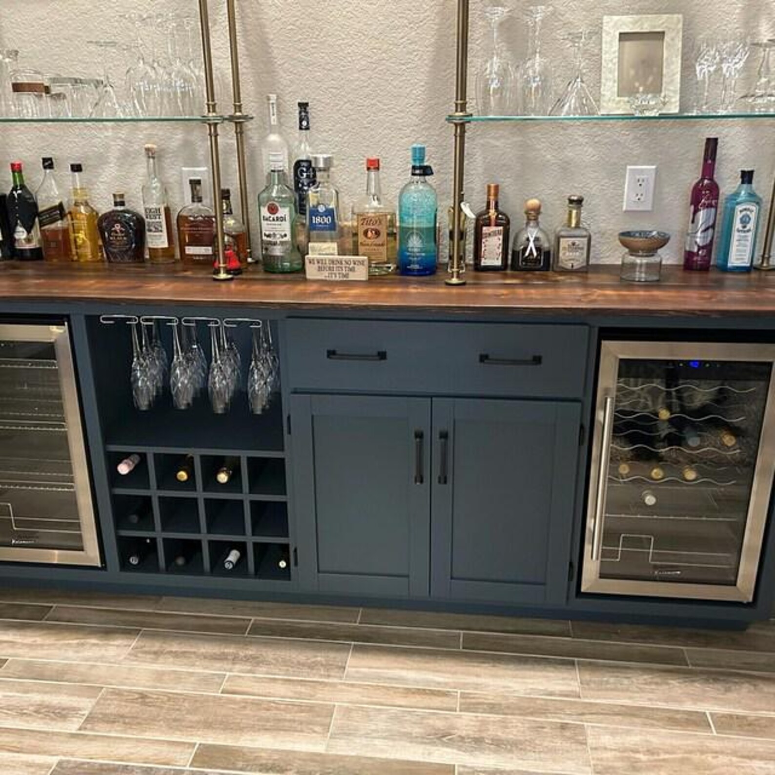 Large Bar Cabinets MODERN+RUSTIC With/without FRIDGES!!! (3 Sizes) - Etsy