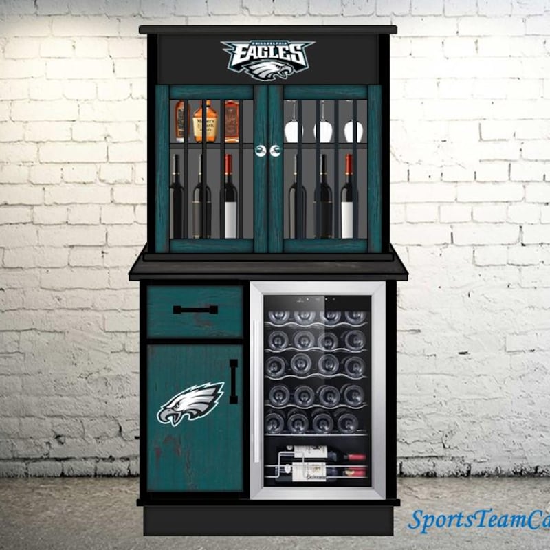 Liquor and Bar Hutch - Etsy