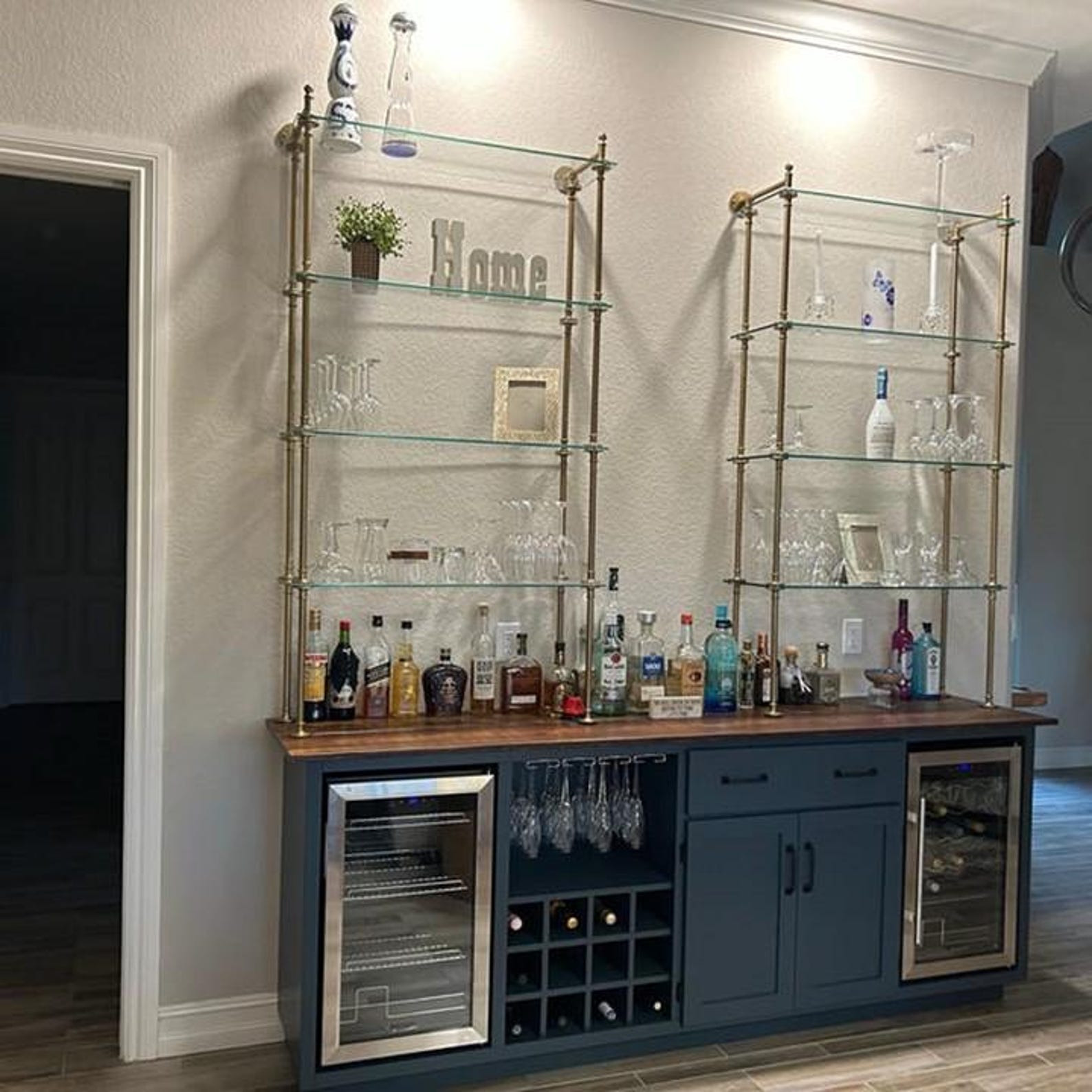 Large Bar Cabinets MODERN+RUSTIC With/without FRIDGES!!! (3 Sizes) - Etsy