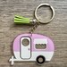 Camper Keychain Glamper Key Ring Glampimg Keychain Happy - Etsy