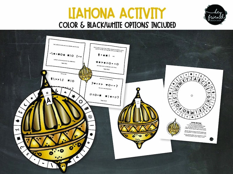 Liahona Activity Book of Mormon - Etsy