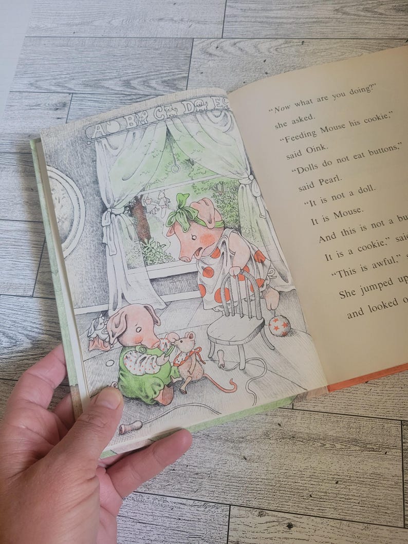 Oink and Pearl Vintage Childrens Book, 80s Books, Classic Story, Story ...