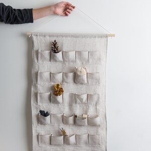 Linen Advent Calendar | Reusable Christmas Countdown Calendar ...