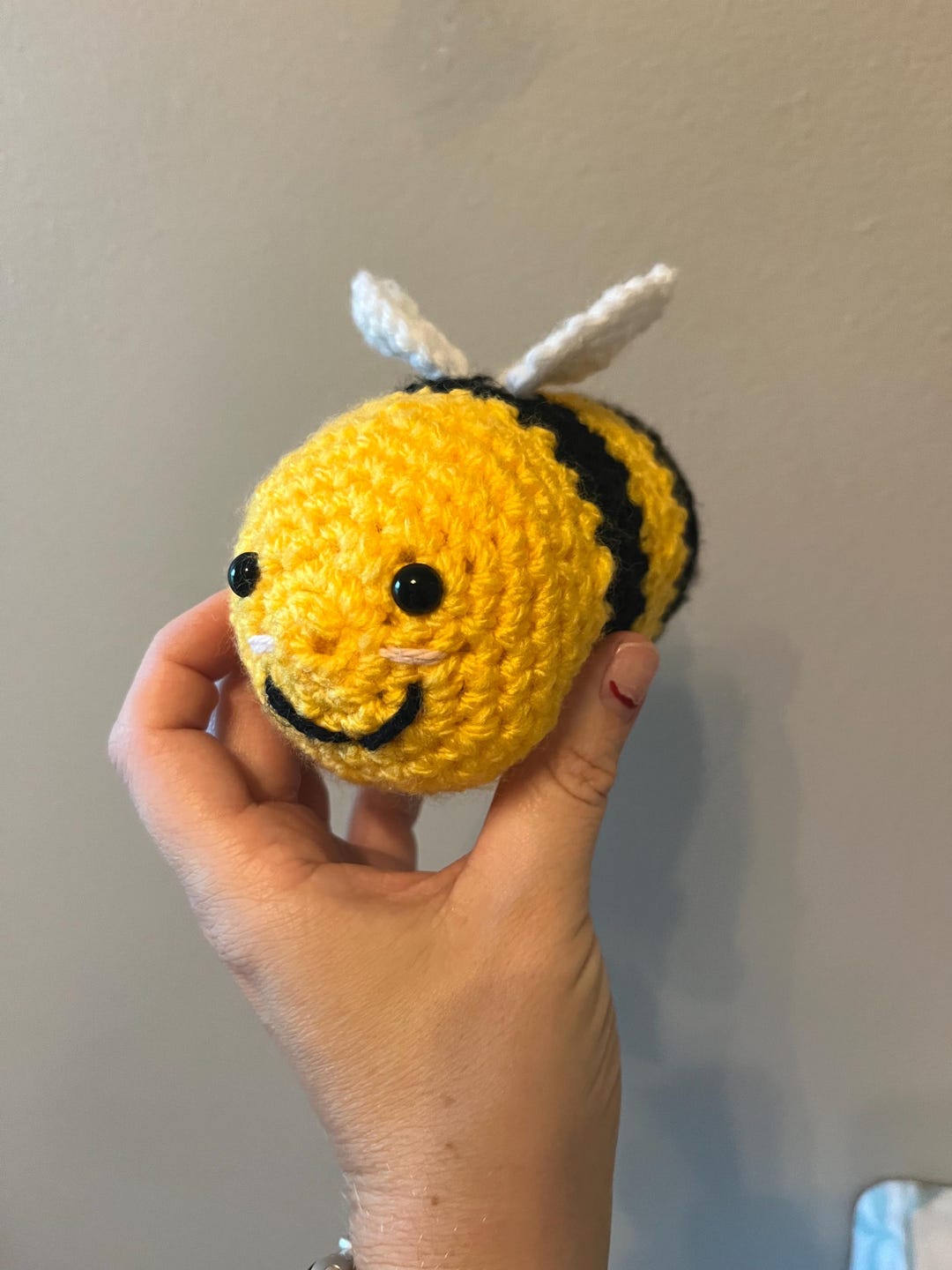 Crocheted Bumble Bee - Etsy