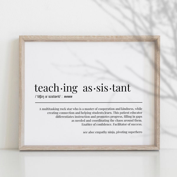 Teaching Assistant - Etsy