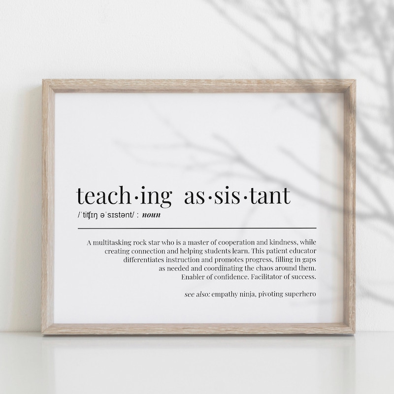 Teaching Assistant - Etsy