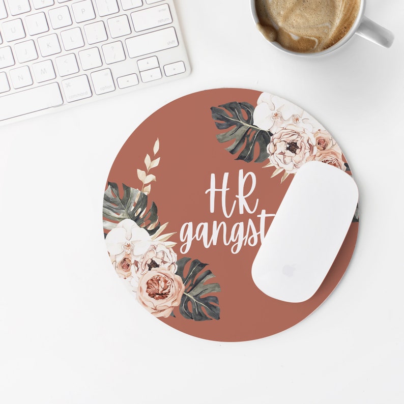 HR Gangsta Mouse Pad Cute Human Resource Gifts HR Manager Director Bulk ...