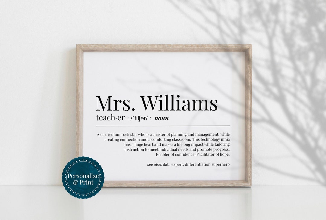 Personalized Teacher Gifts for Teachers Funny Unique Teaching ...