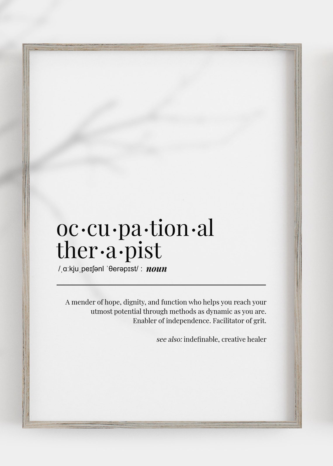 Set of 3 SLP OT PT Wall Art for Rehab Clinic Speech Therapist - Etsy