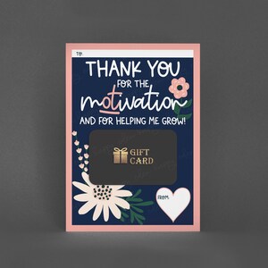 OT Gift Card Holder Printable for Occupational Therapy Month ...