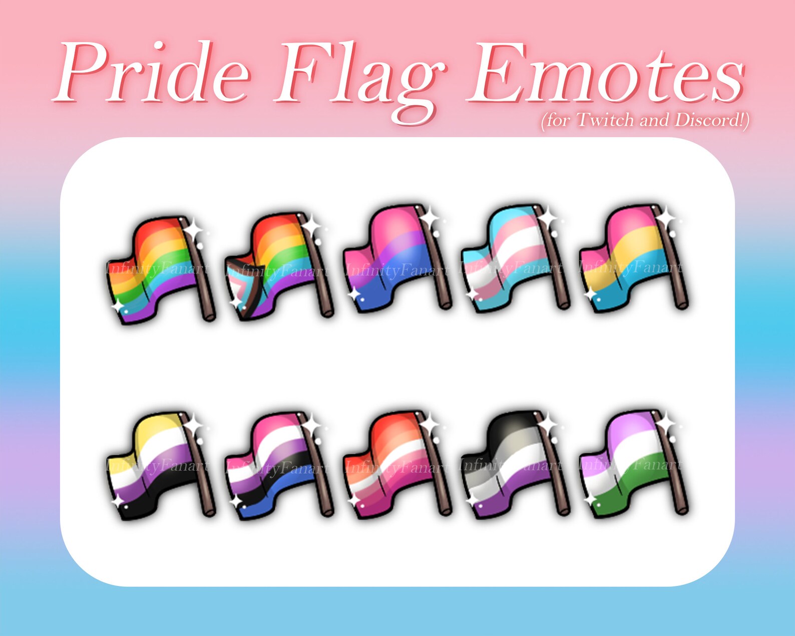 Discord pride flag emoji - whodsae