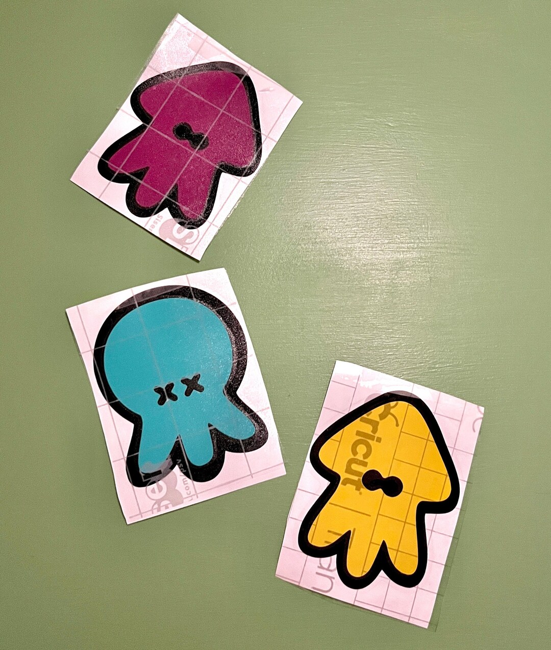 Splatoon Squid and Octo Decal Sticker (choose Your Color!) - Etsy