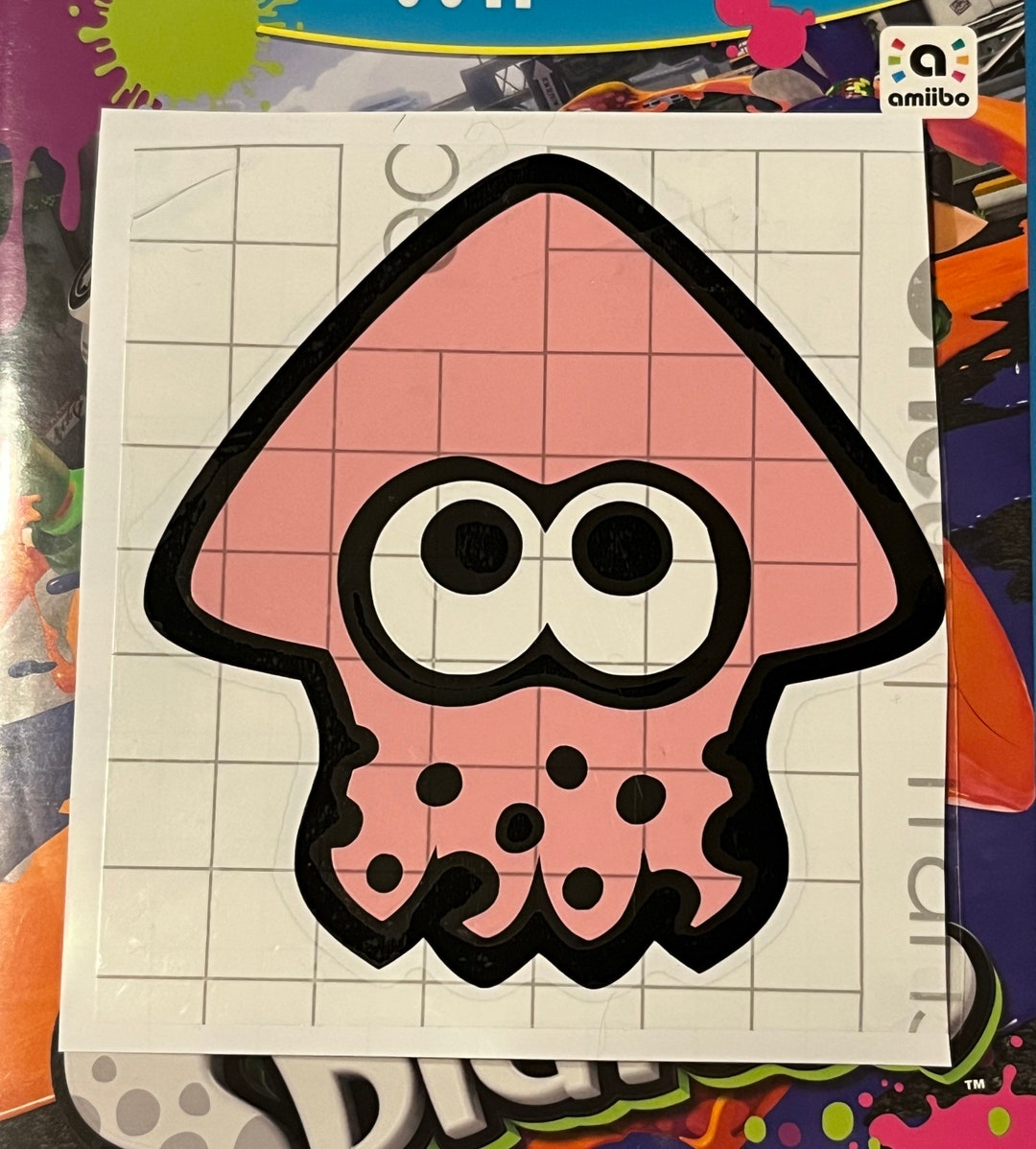 Splatoon Squid Decal Sticker (choose Your Color!) - Etsy
