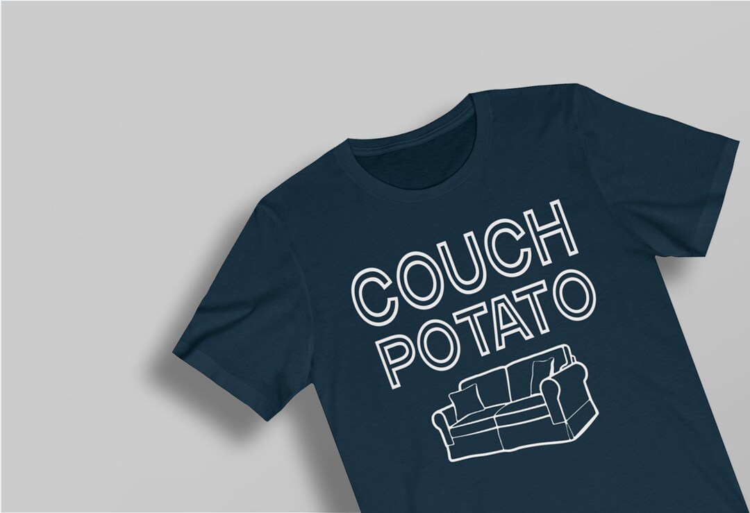 Couch Potato Shirt, Funny T Shirt, Womens Tee, Mens Casual Shirt, Funny ...