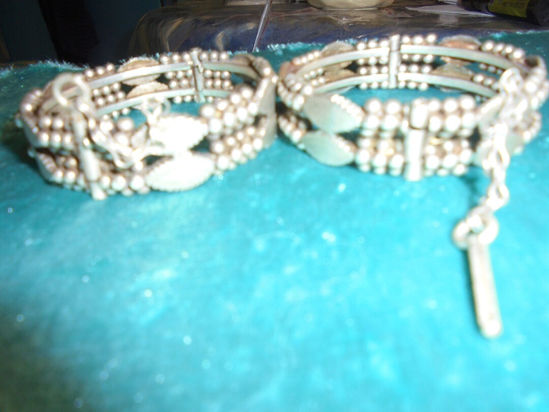Moroccan Jewelry, Pair Matched Heavy, Solid Silver Saharan/tuareg Clasp ...