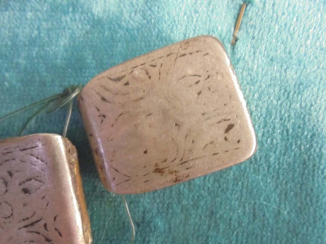 Moroccan Rare 2 Antique Jewish-made Silver, Brass Talismans, 1 1/4" - Etsy