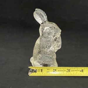 Vintage Glass Rabbit Candy Container - Etsy