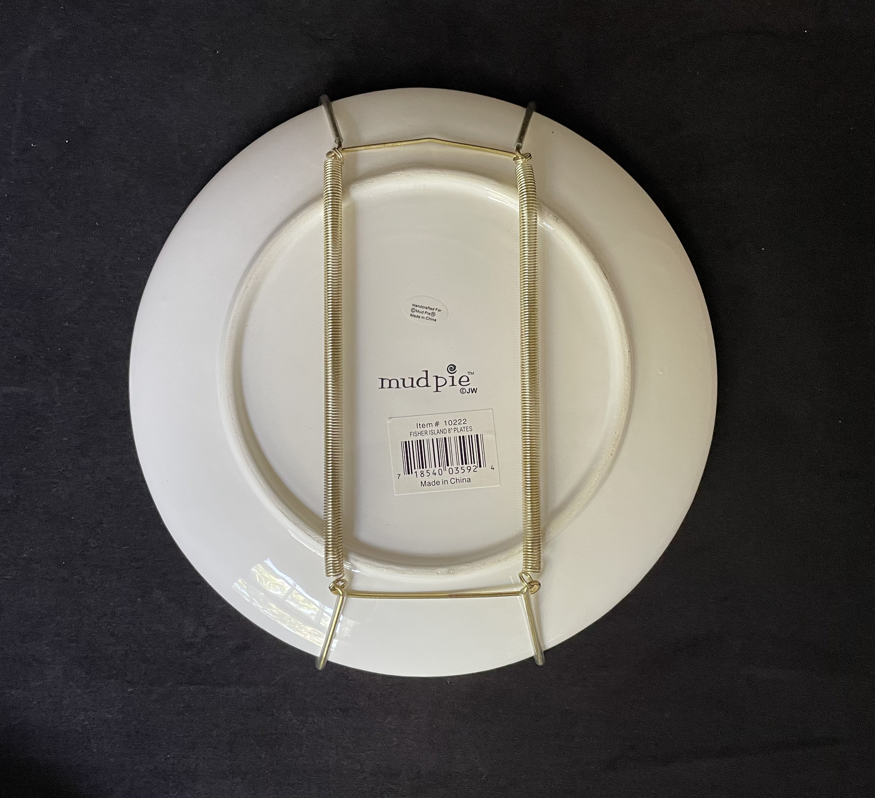 Mud Pie Fish Plates Set of 4 - Etsy