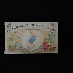 Peter Rabbit 3 Piece Childs Miniature Tea Set - Etsy