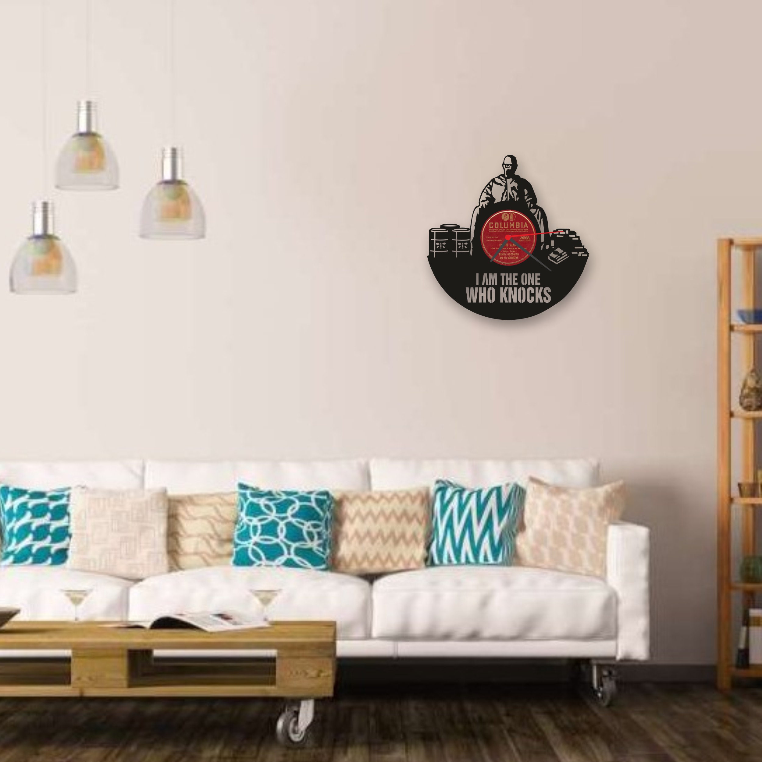 Breaking Bad Decor Clock Plaque Clock Models Vinyl Record - Etsy