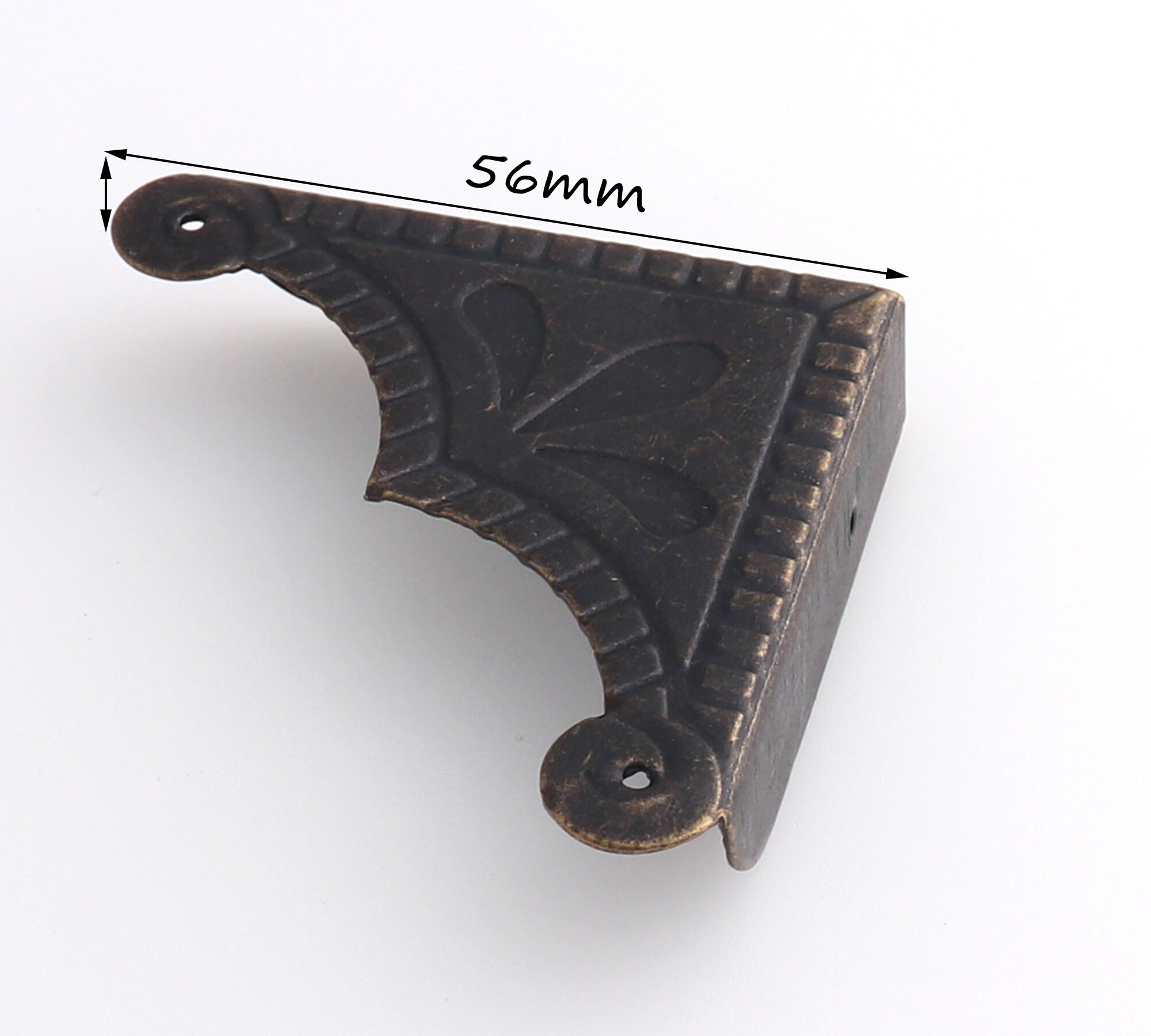 Vintage Box Cornerantique Bronze Cornerpicture Frame - Etsy