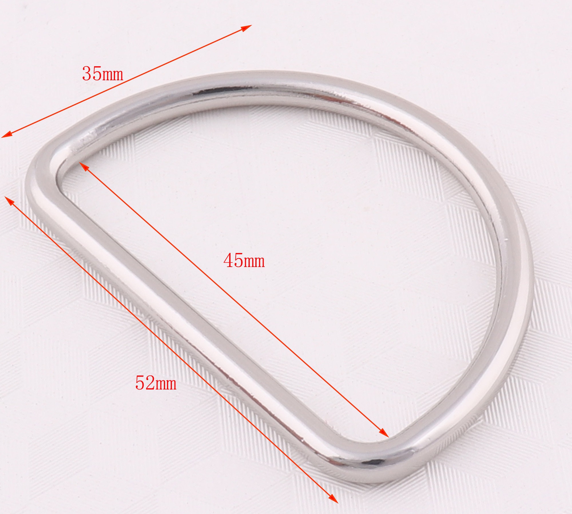 D-ring Large D-ring 4 Color& 3 Size Zinc Alloy D-ring Metal - Etsy