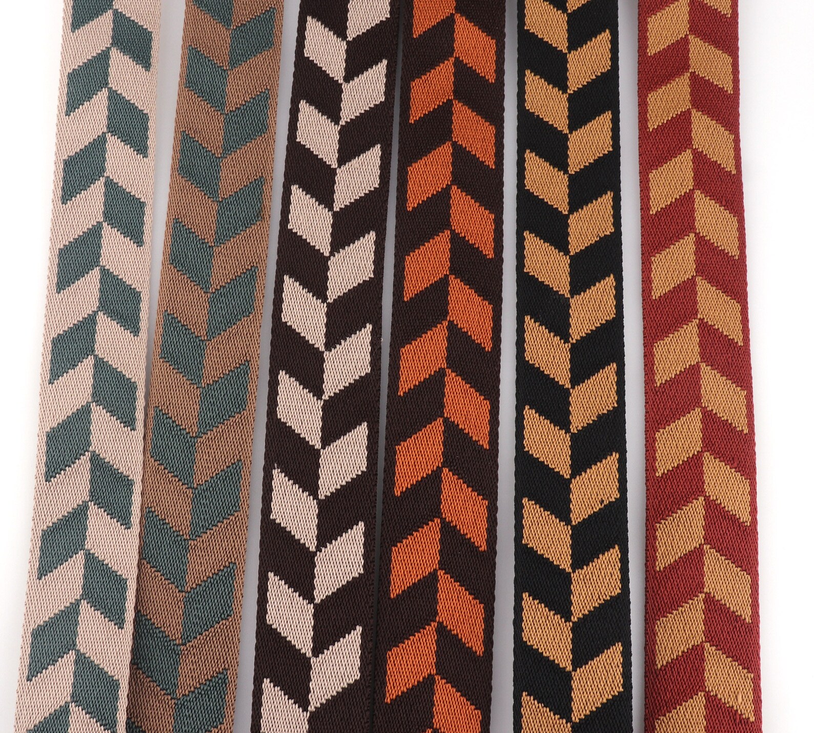 Colorful Cotton Webbingleaf Pattern Webbingsmooth Webbing - Etsy