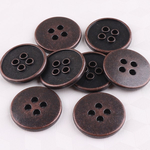 Copper Buttons - Etsy