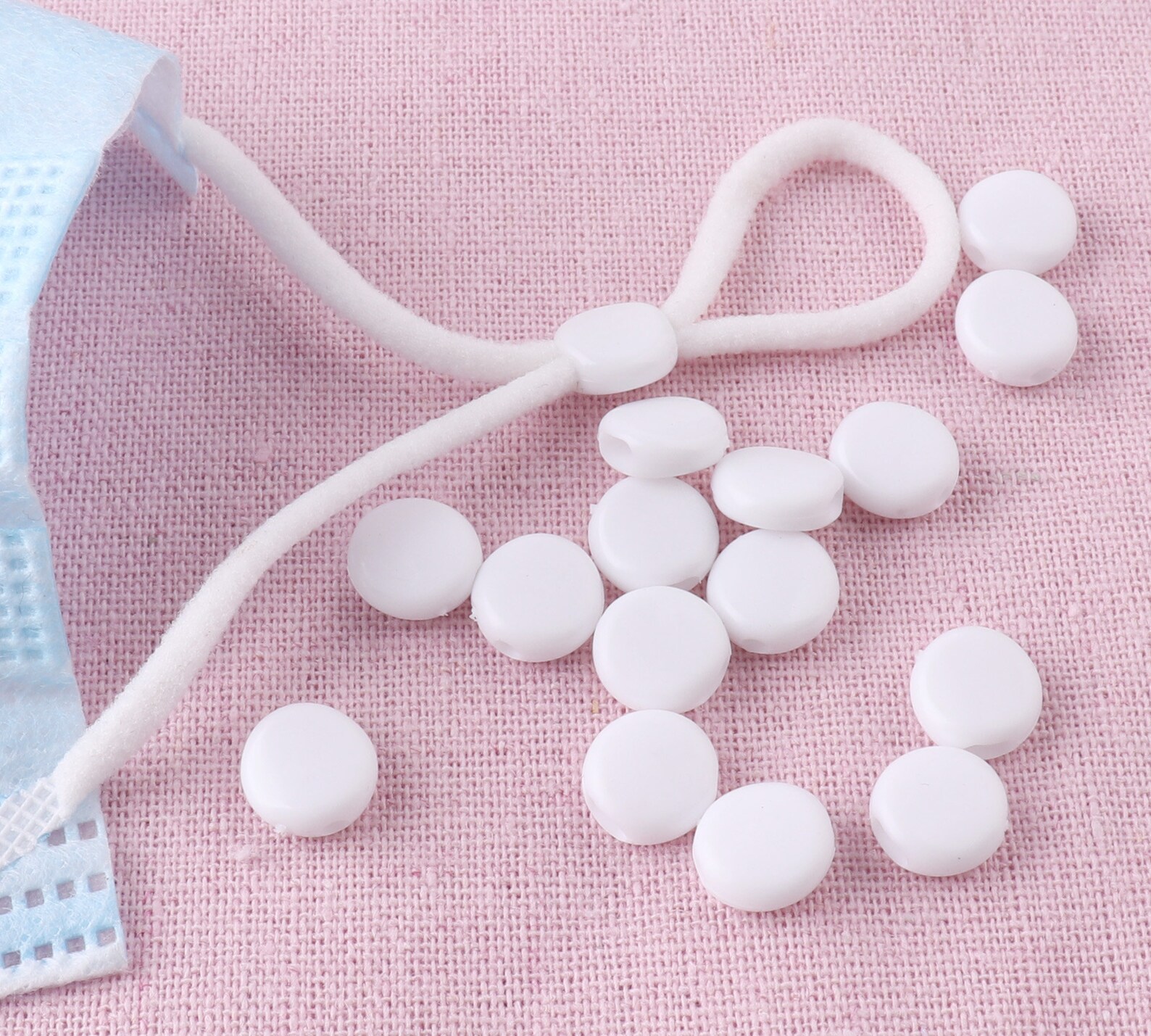 100pcs Plastic Elastic Cord Stopper for Face Maskrope Cord - Etsy