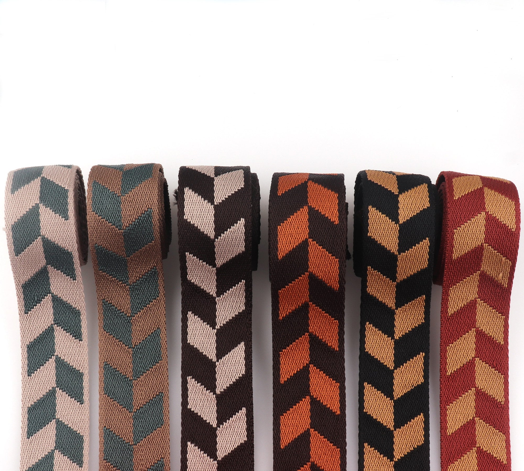 Colorful Cotton Webbingleaf Pattern Webbingsmooth Webbing - Etsy