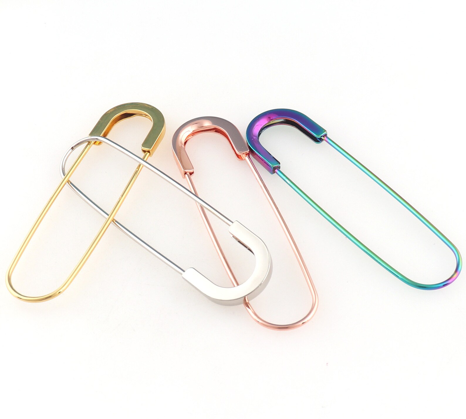 Safety Pins No Loops Colorful Big Pins Kilt Pin Brooches Large | Etsy