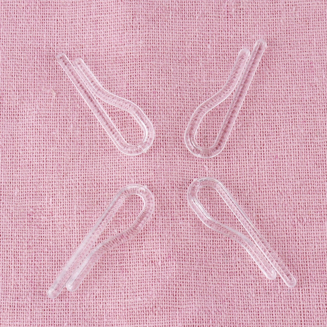 Plastic Hooks/ Plastic Hanger Hooks/ Clear Hooks/ 50pcs - Etsy