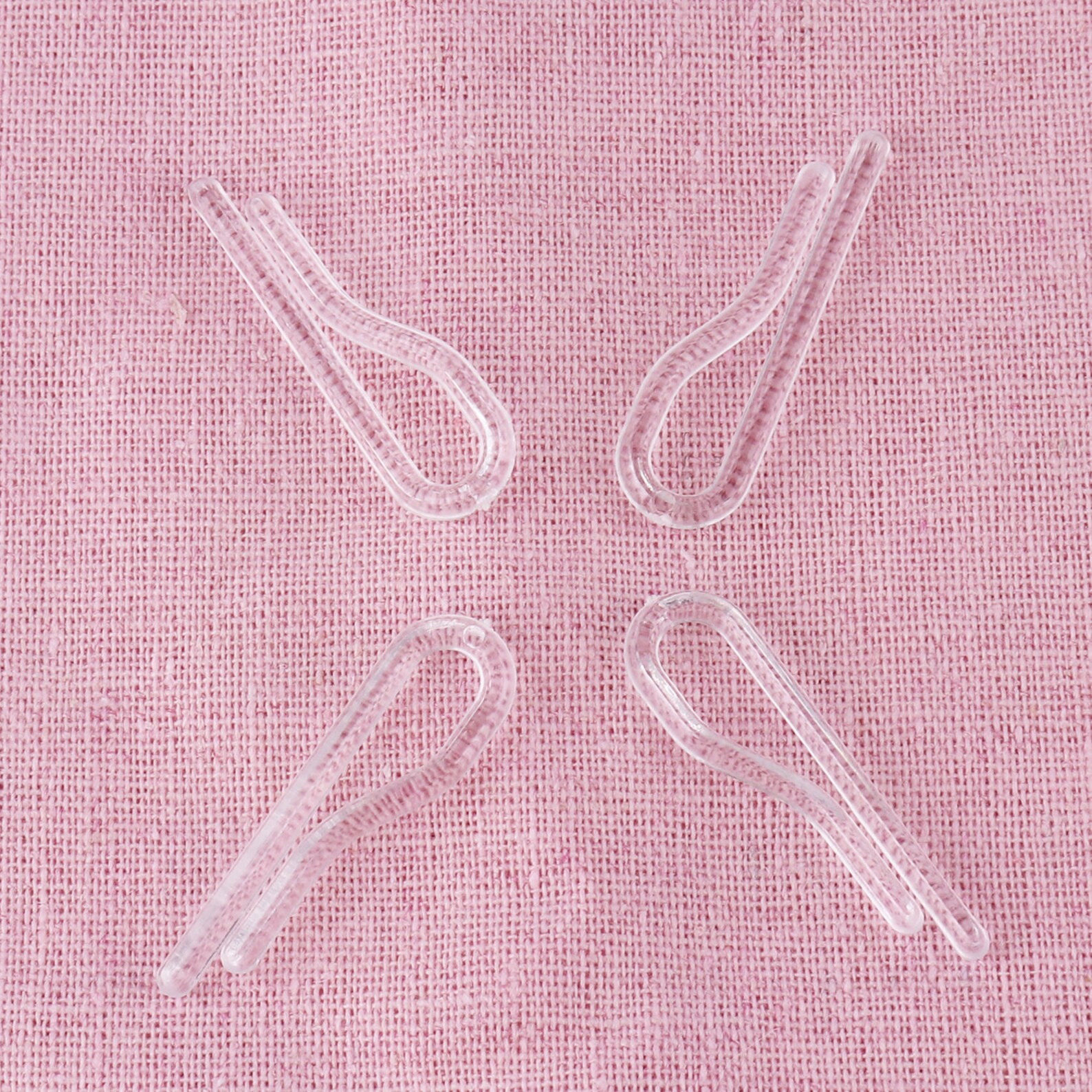 Plastic Hooks/ Plastic Hanger Hooks/ Clear Hooks/ 50pcs | Etsy