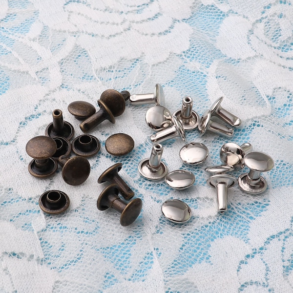 Double Cap Rivets - Etsy