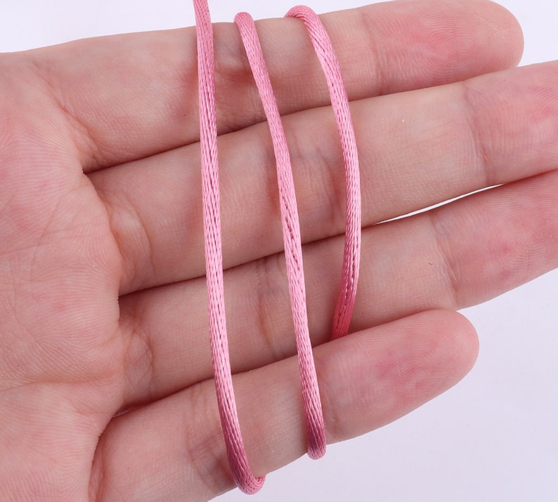 2mm Nylon Chinese Knottrim Cord Rattail Silk Cord for - Etsy