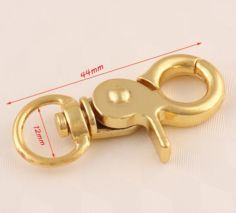Swivel Snap Hook Gold Loop Inner Size Trigger Snap Hook Large - Etsy